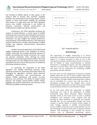 Wildlife Identification using Object Detection using Computer Vision ...
