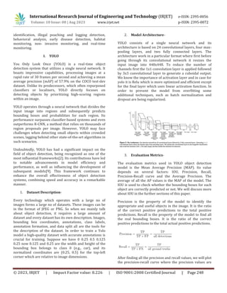 Wildlife Identification using Object Detection using Computer Vision and YOLO | PDF