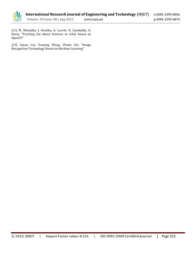 Wildlife Identification using Object Detection using Computer Vision and YOLO | PDF | Cameras ...