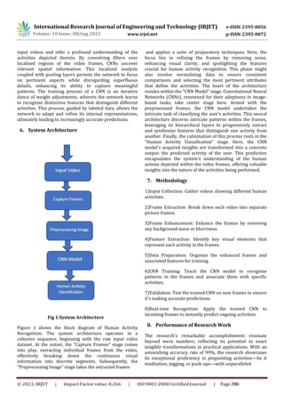 A Novel Approach for Machine Learning-Based Identification of Human Activities | PDF