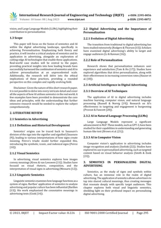 A Semiotic Exploration of AI-Driven Personalization in Advertising | PDF