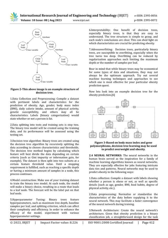 "Predictive Modelling for Overweight and Obesity: Harnessing Machine Learning Methods | PDF ...