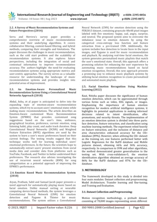 Mood Sensitive Music Recommendation System | PDF