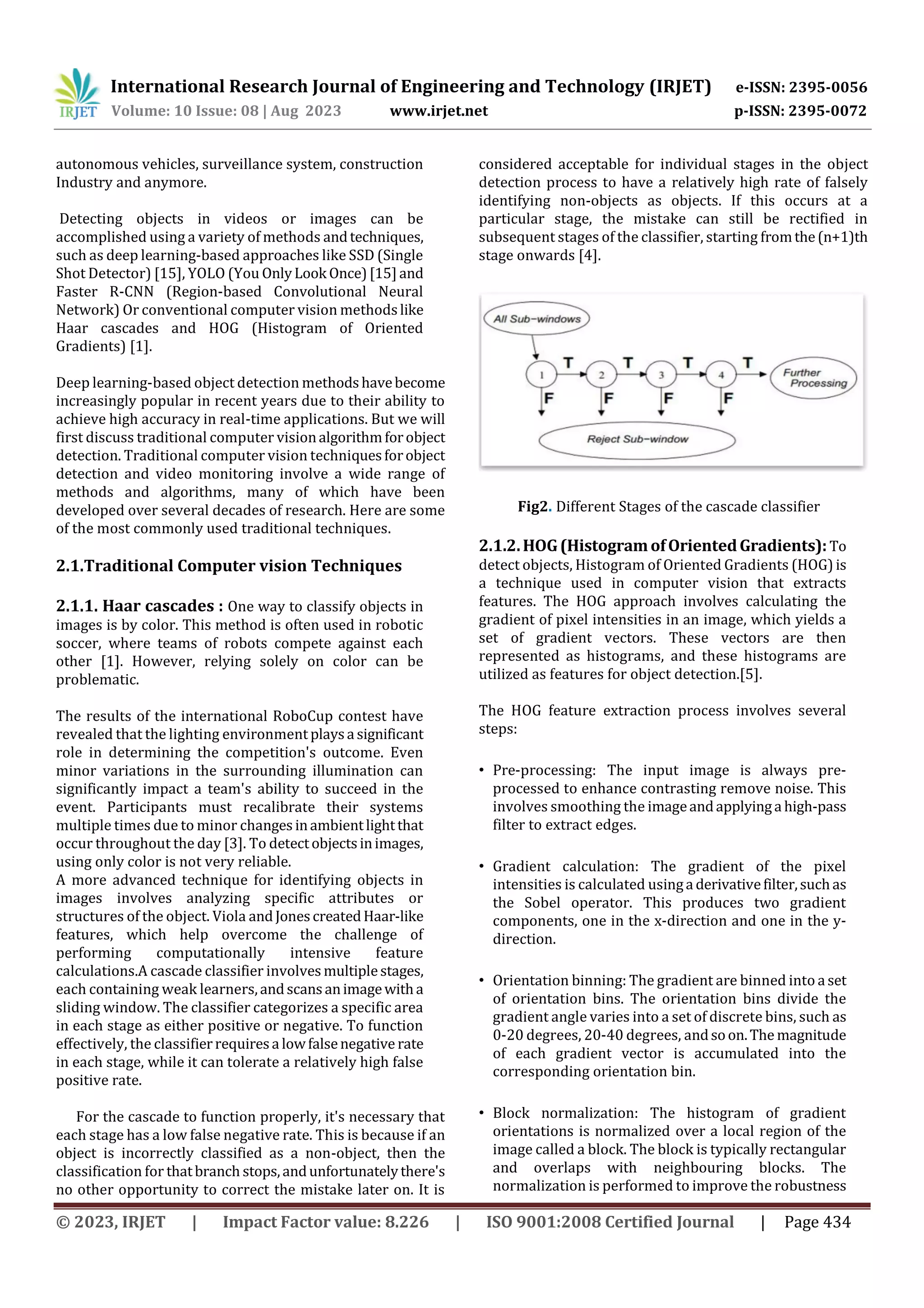 Real-time object detection and video monitoring in Drone System | PDF | Artificial Intelligence ...
