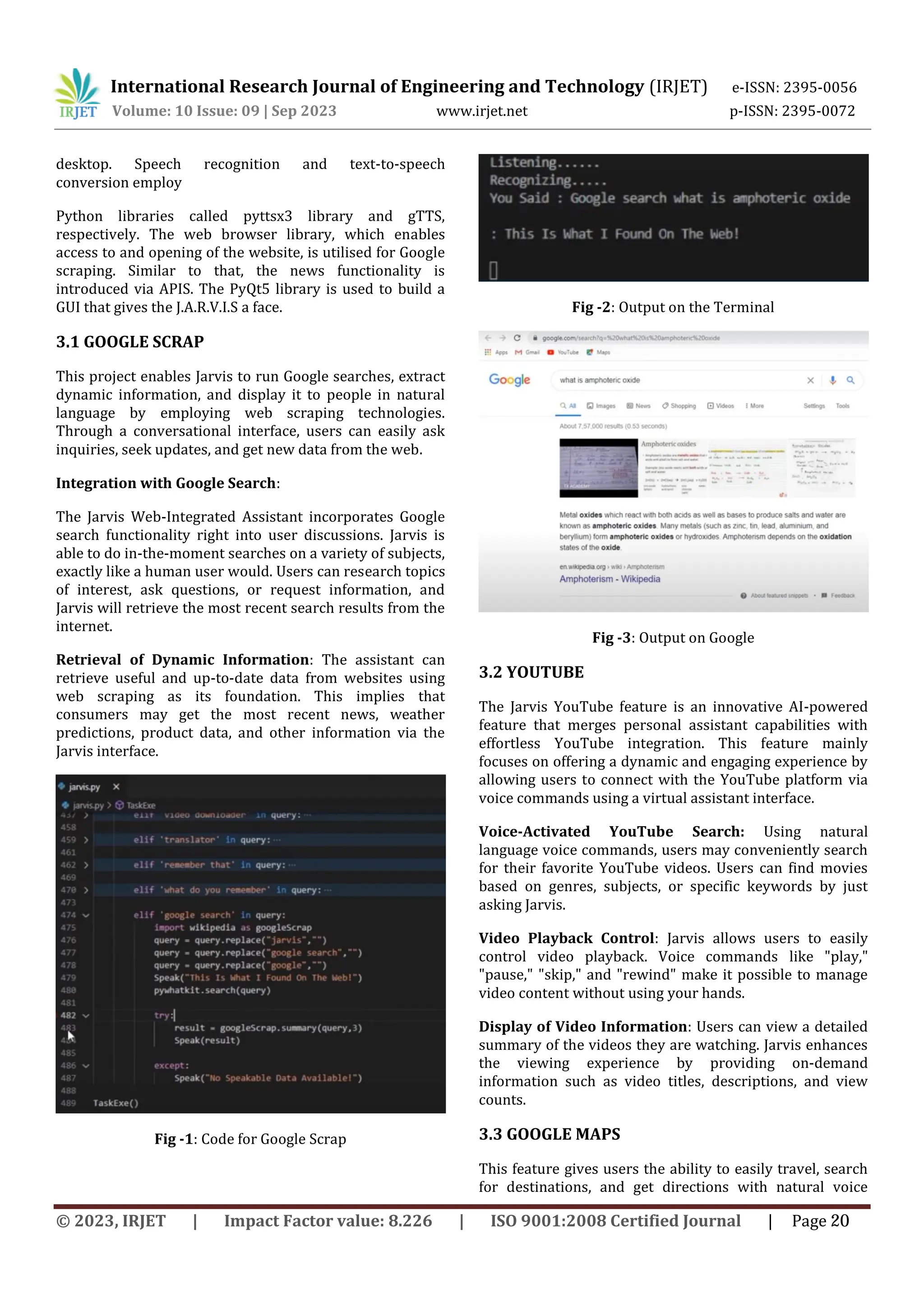 Personal Desktop AI Assistant Using Python ( J.A.R.V.I.S ) | PDF