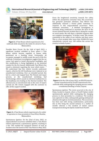 A review of fire safety in electric vehicles | PDF