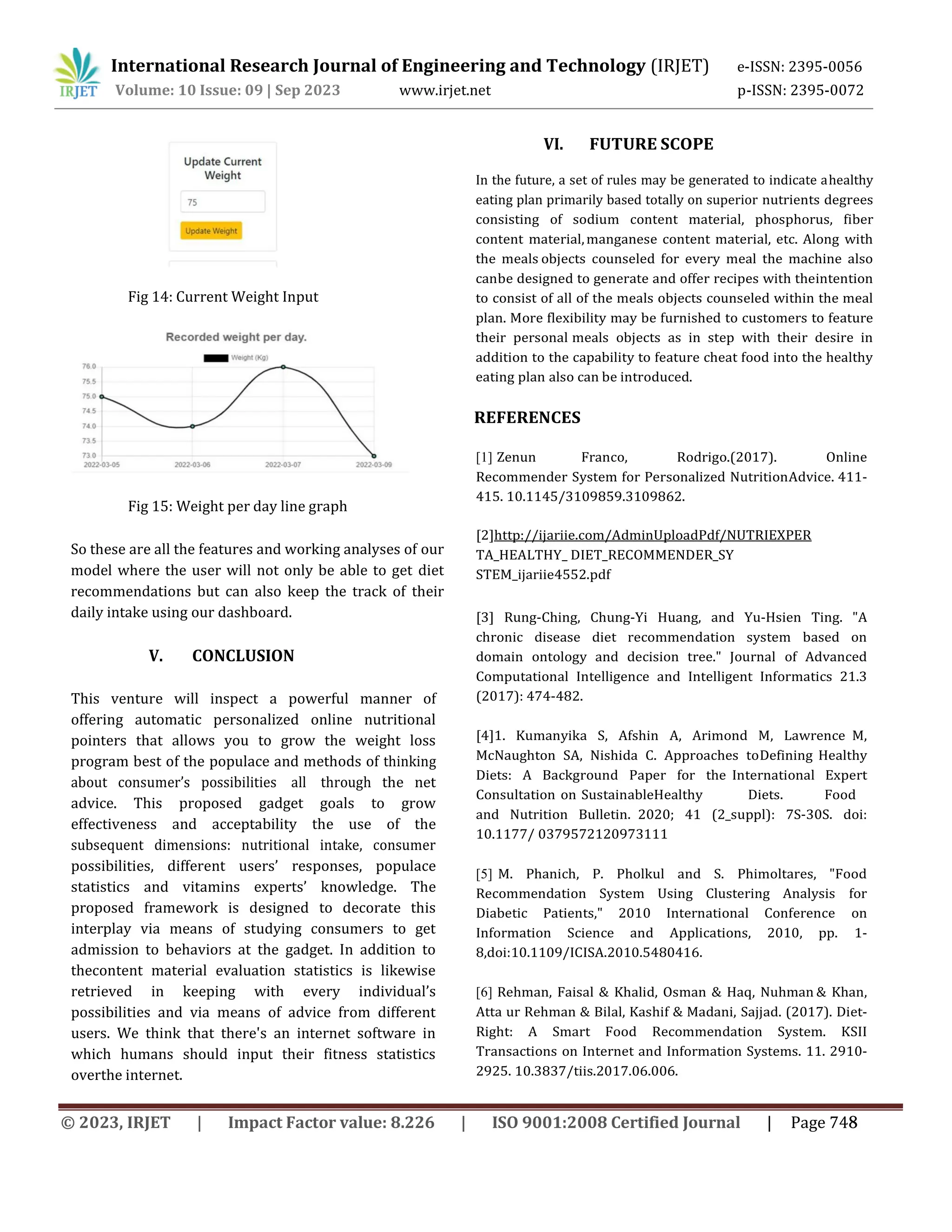 MyDietDiary: Diet RecommendationSystem | PDF
