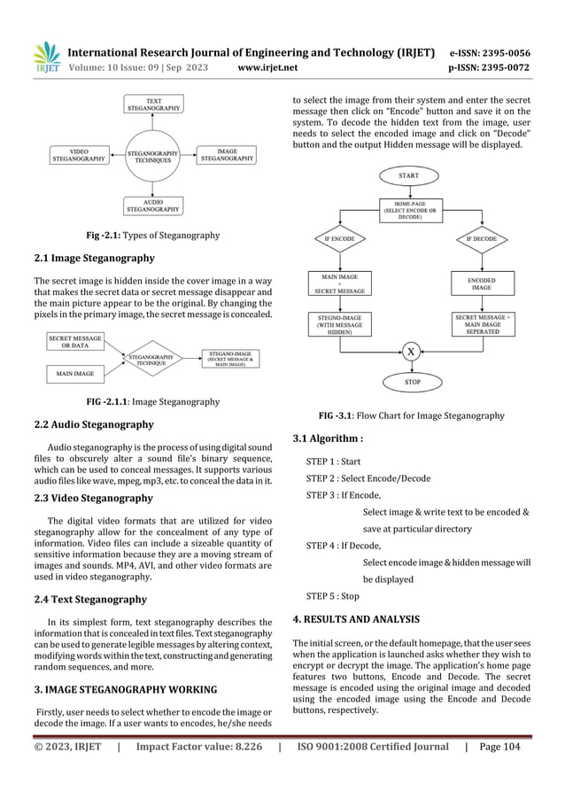 Understanding Image Steganography with Practical Approach | PDF