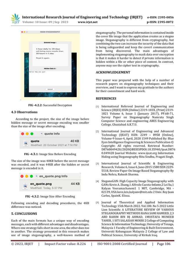 Understanding Image Steganography with Practical Approach | PDF