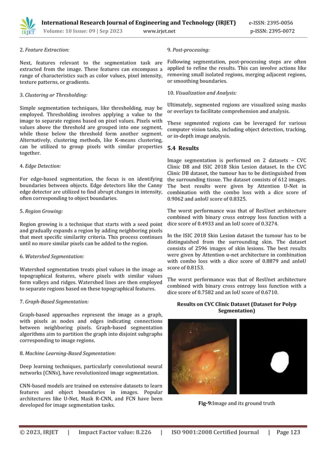 Enhancing Medical Image Segmentation using Deep Learning: Exploring ...
