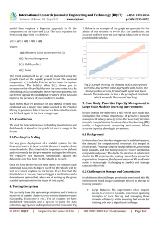 Forecasting Capacity Issues in Stateful Systems: A Proactive Approach | PDF