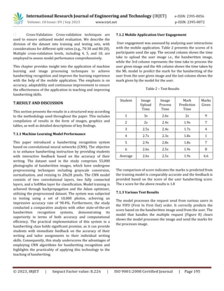 A MOBILE APPLICATION FOR HANDWRITING RECOGNITION USING MACHINE LEARNING AND IMAGE PROCESSING | PDF