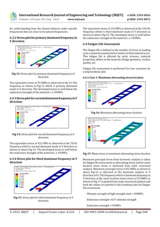 High Cycle Fatigue Life Estimation of Automotive Chassis Under the ...