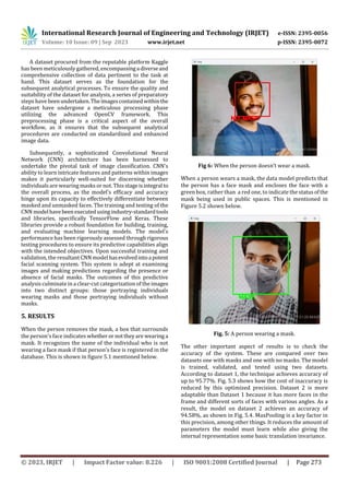 Face Mask Detection utilizing Tensorflow, OpenCV and Keras | PDF ...