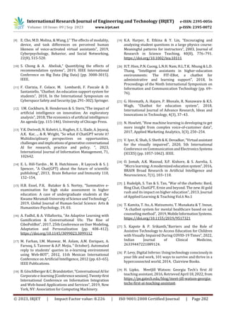 APPLICATION OF ARTIFICIAL INTELLIGENCE FOR VIRTUAL TEACHING ASSISTANCE (Case study: Introduction ...