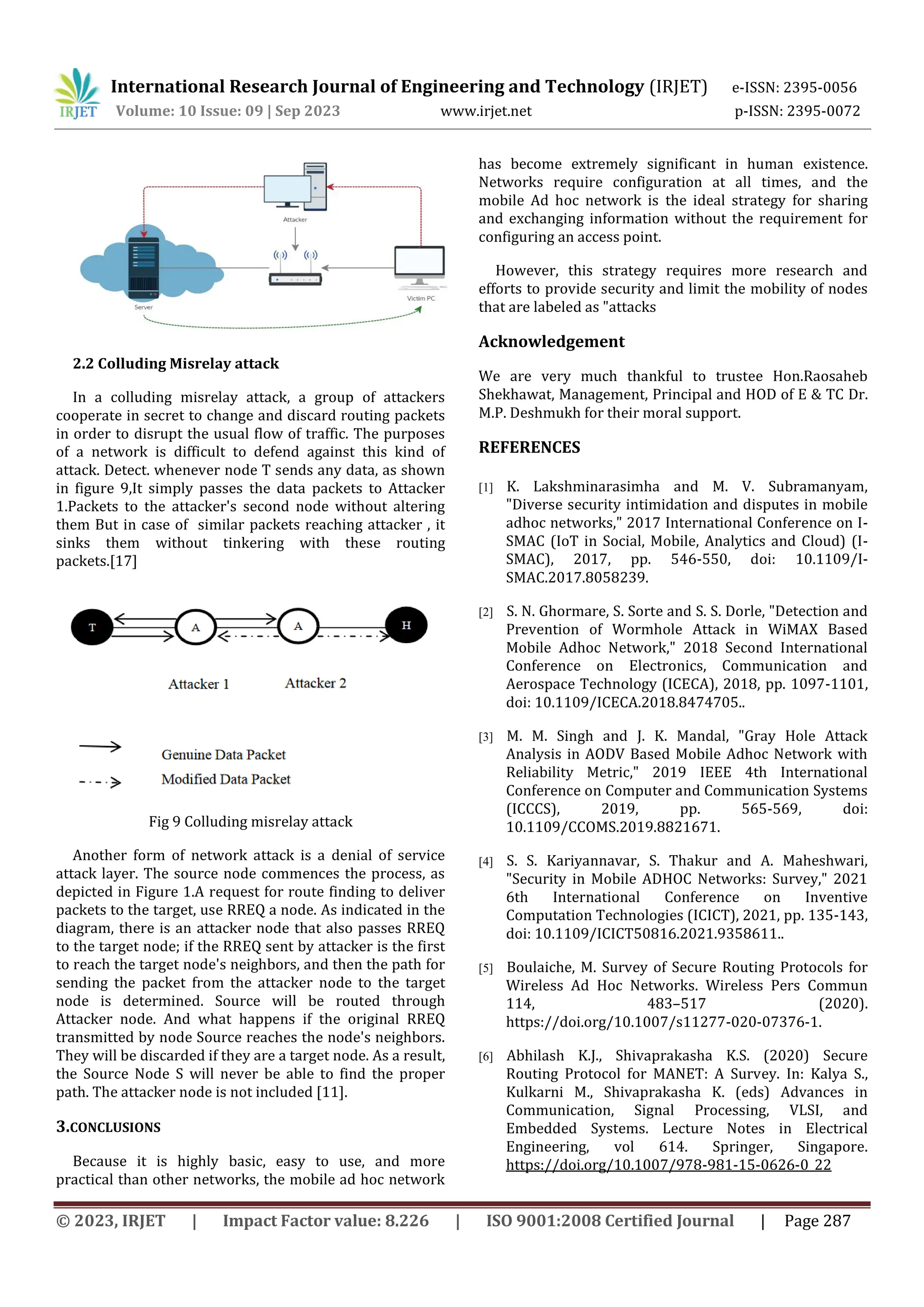 VARIOUS TYPES OF ATTACKS ON WIRELESS NETWORKS | PDF