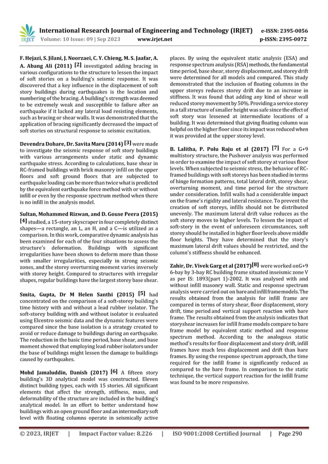 “Dynamic analysis of high rise building with soft storey.” | PDF