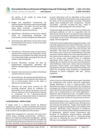 Blockchain and Its Applications in the Real World | PDF | Internet | Computing