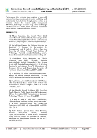 Traffic Control management system using Inductive loop Sensor | PDF | Auto Safety Technologies ...