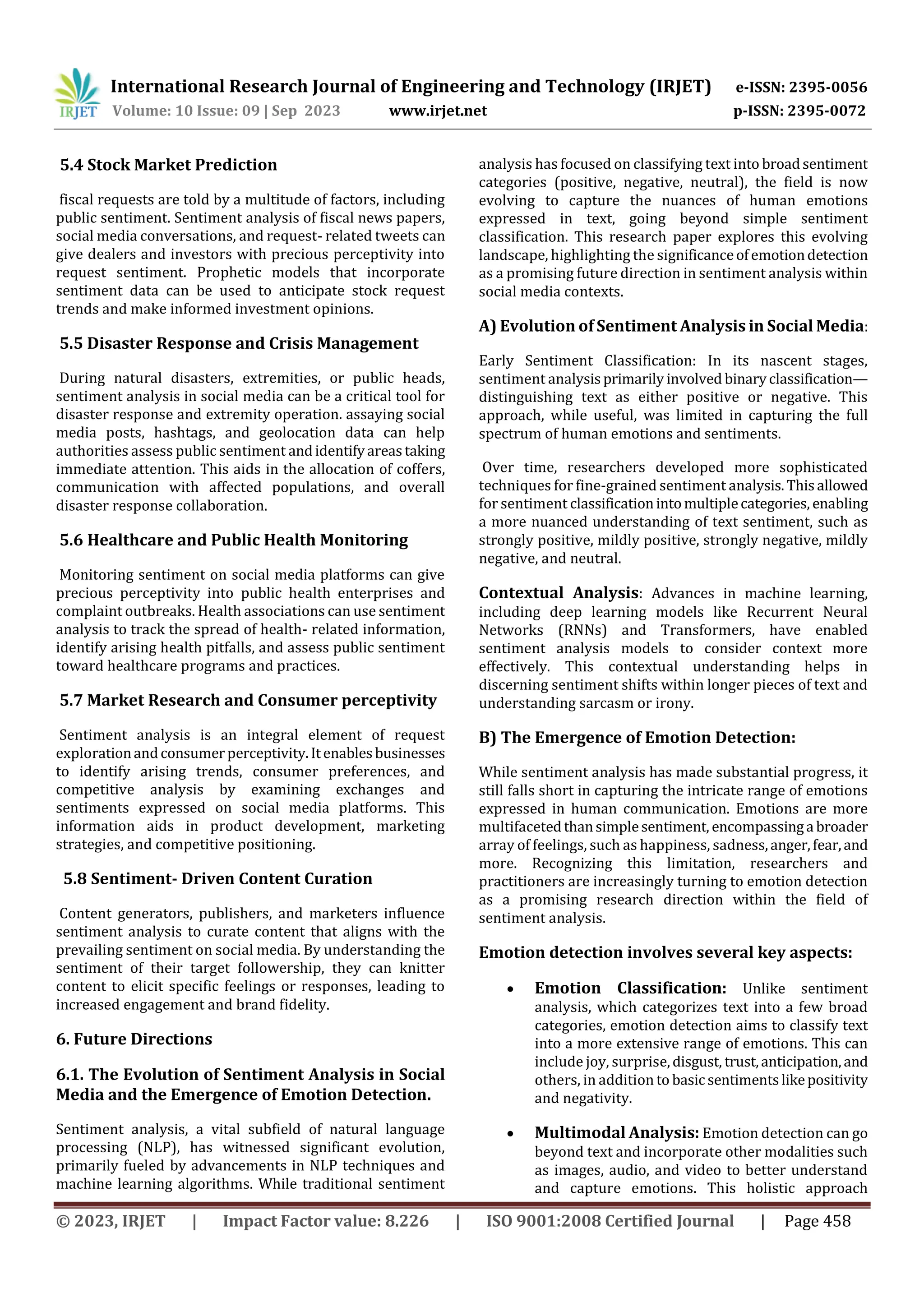 Sentiment Analysis in Social Media and Its Operations | PDF