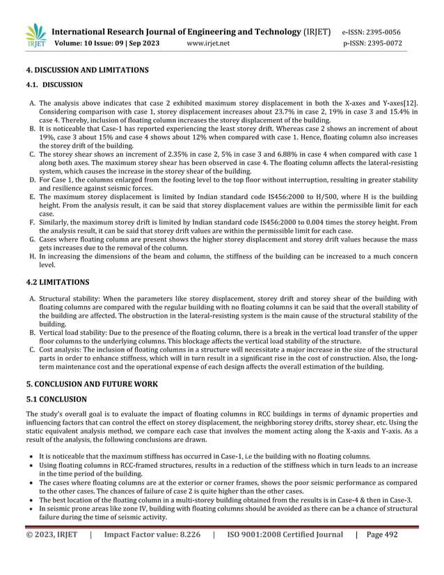 Comparative Seismic Analysis Of A Multi Storey Rcc Structure With