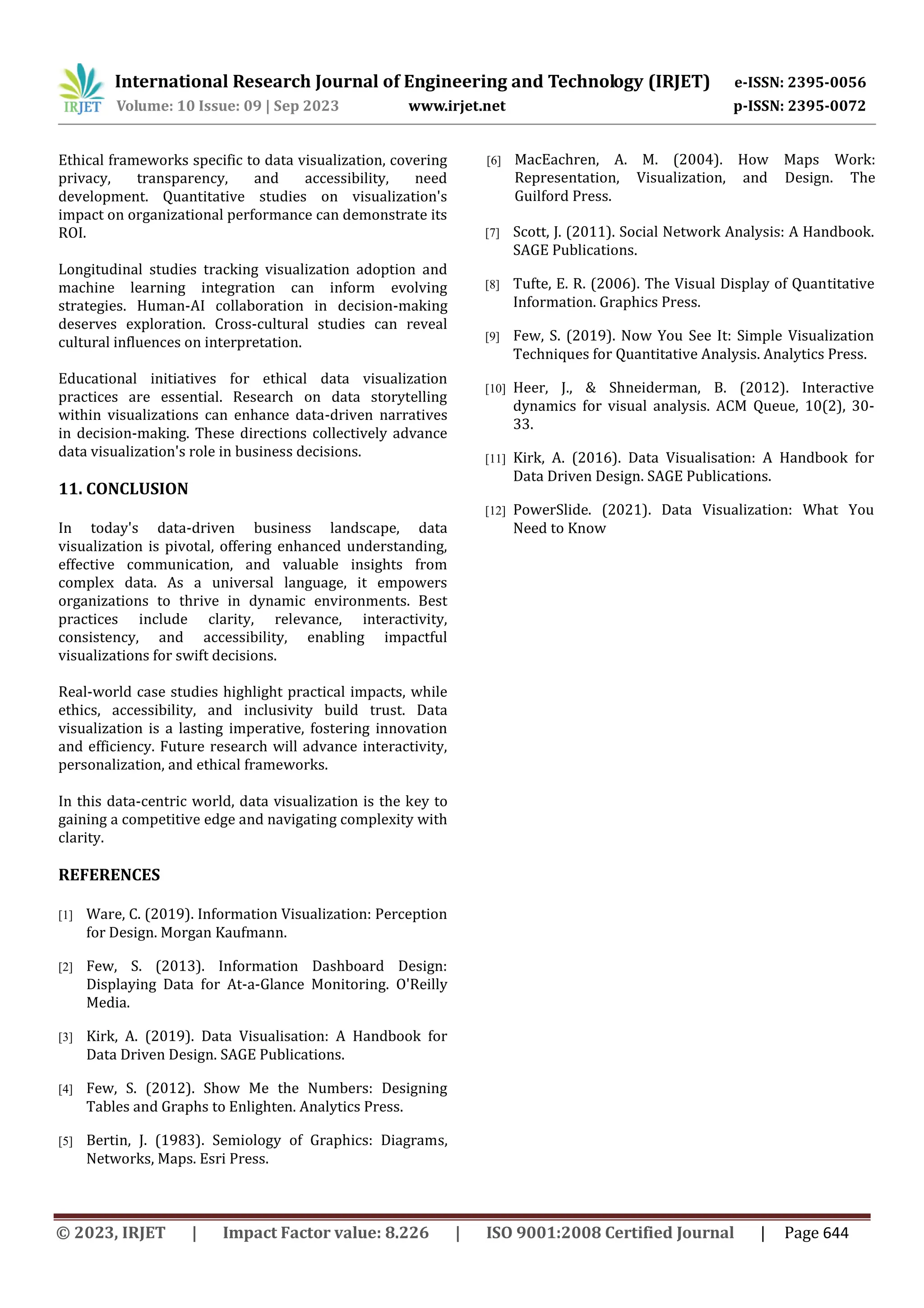 The Role of Data Visualization in Business Decision-Making: A Review of Best Practices | PDF