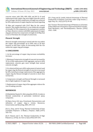 Partial replacement of sand by copper slag for concrete mix | PDF