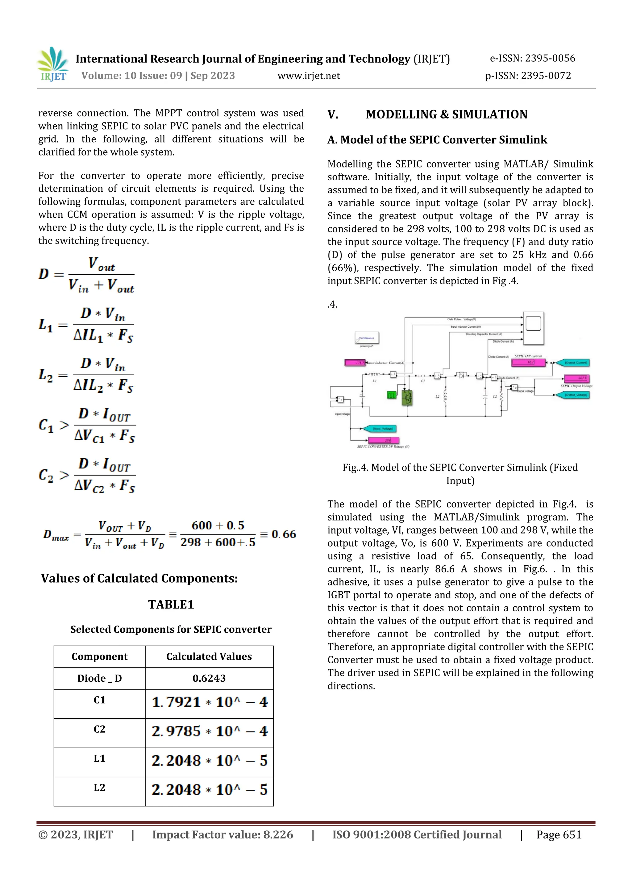 Grid Connected Solar PV System with SEPIC Converter Based MPPT | PDF | Power and Energy Industry ...