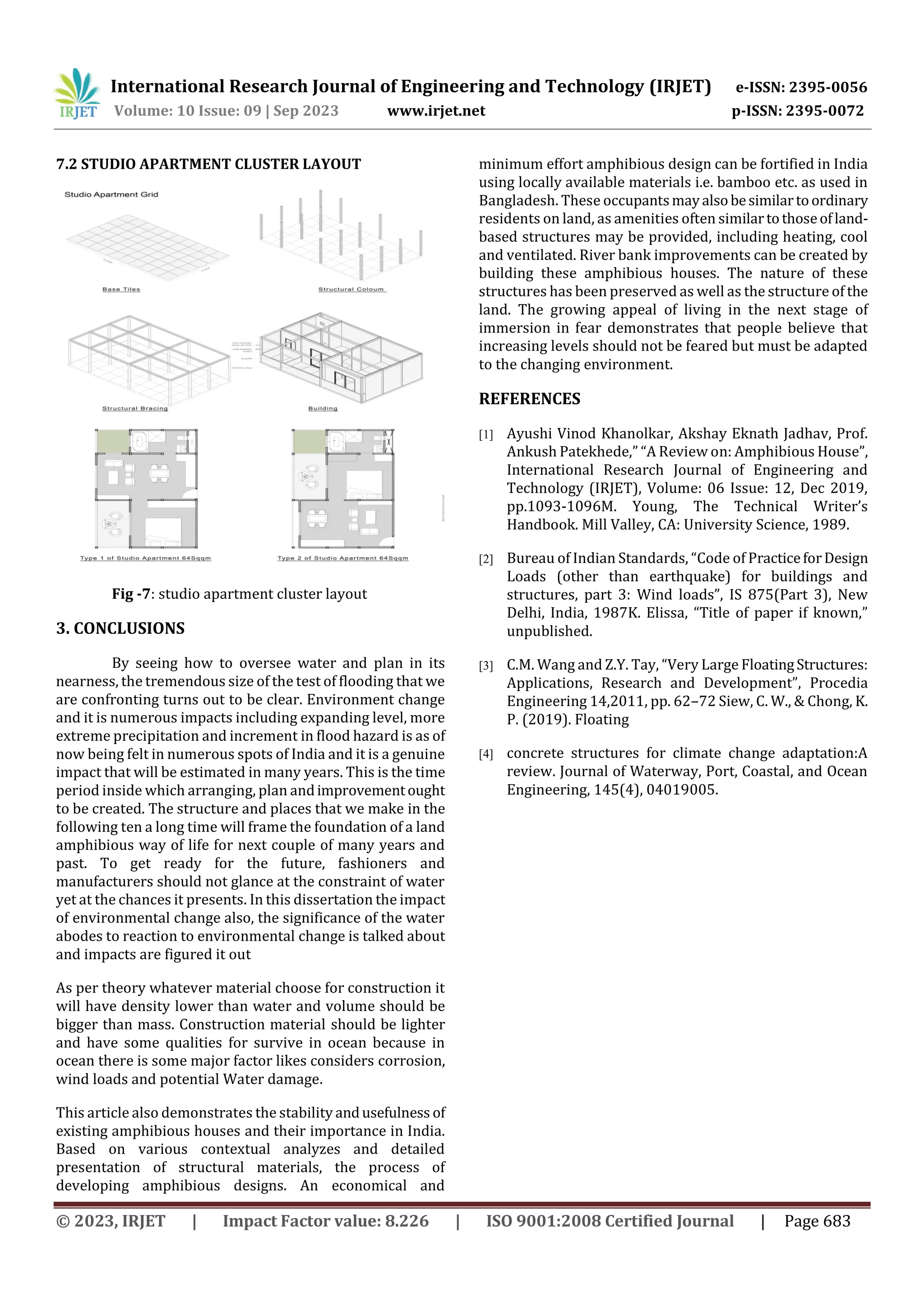 Architectural design concept and guidelines for floating structures for ...