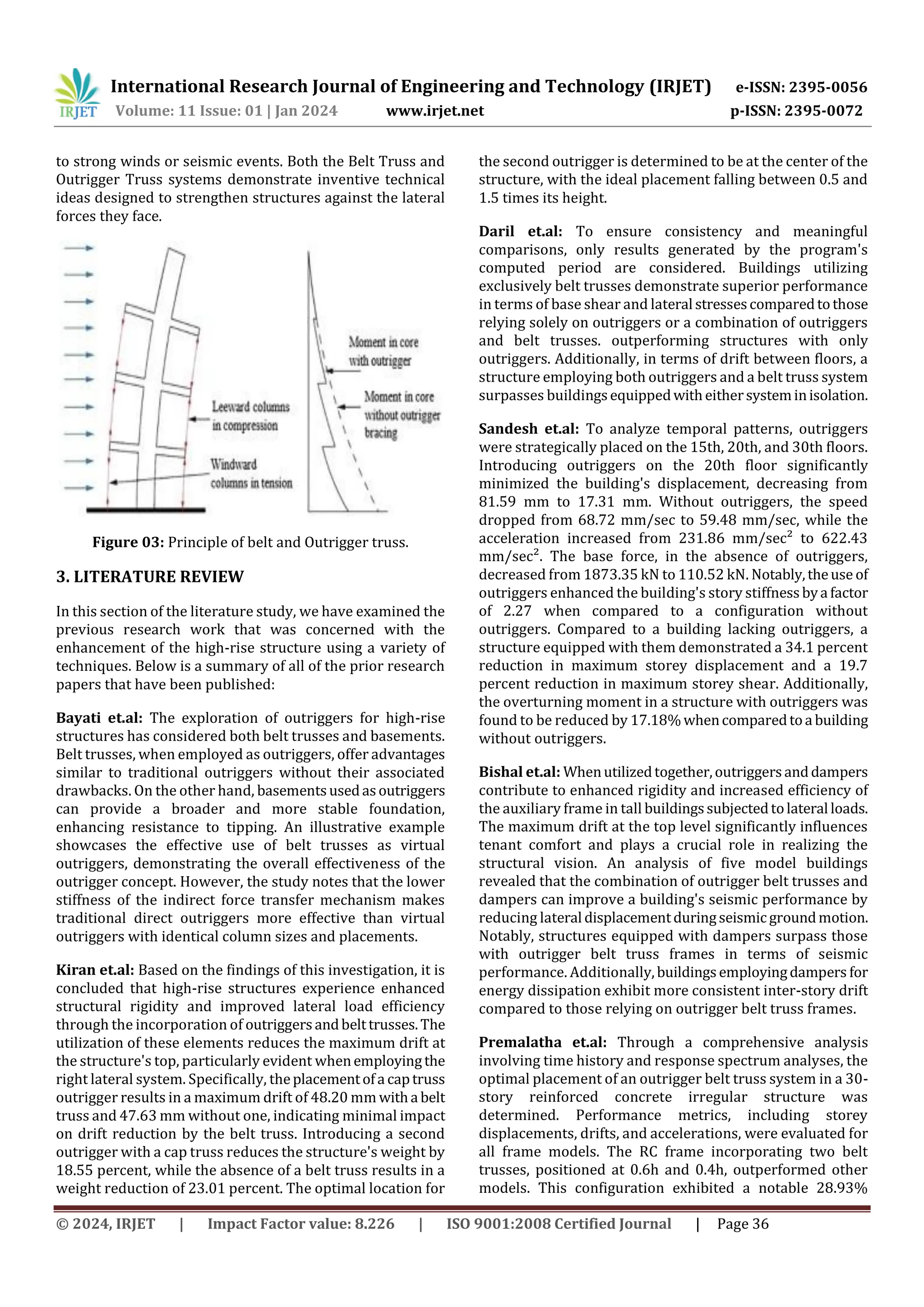 Comparative Study of Seismic Analysis of RC Frame Structure with and without Belt Truss and ...