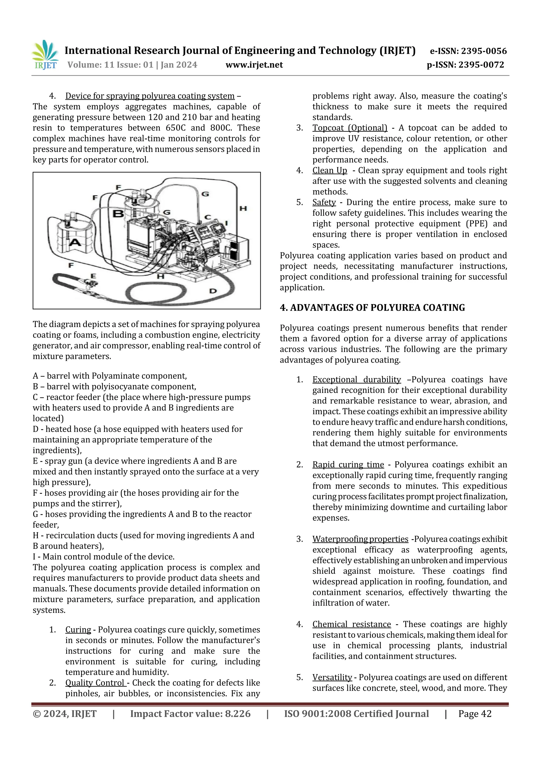 Polyurea Uses in the Construction Industry | PDF