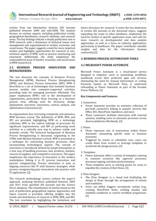 Optimizing Business Management Process Workflows: The Dynamic Influence of Microsoft Power ...