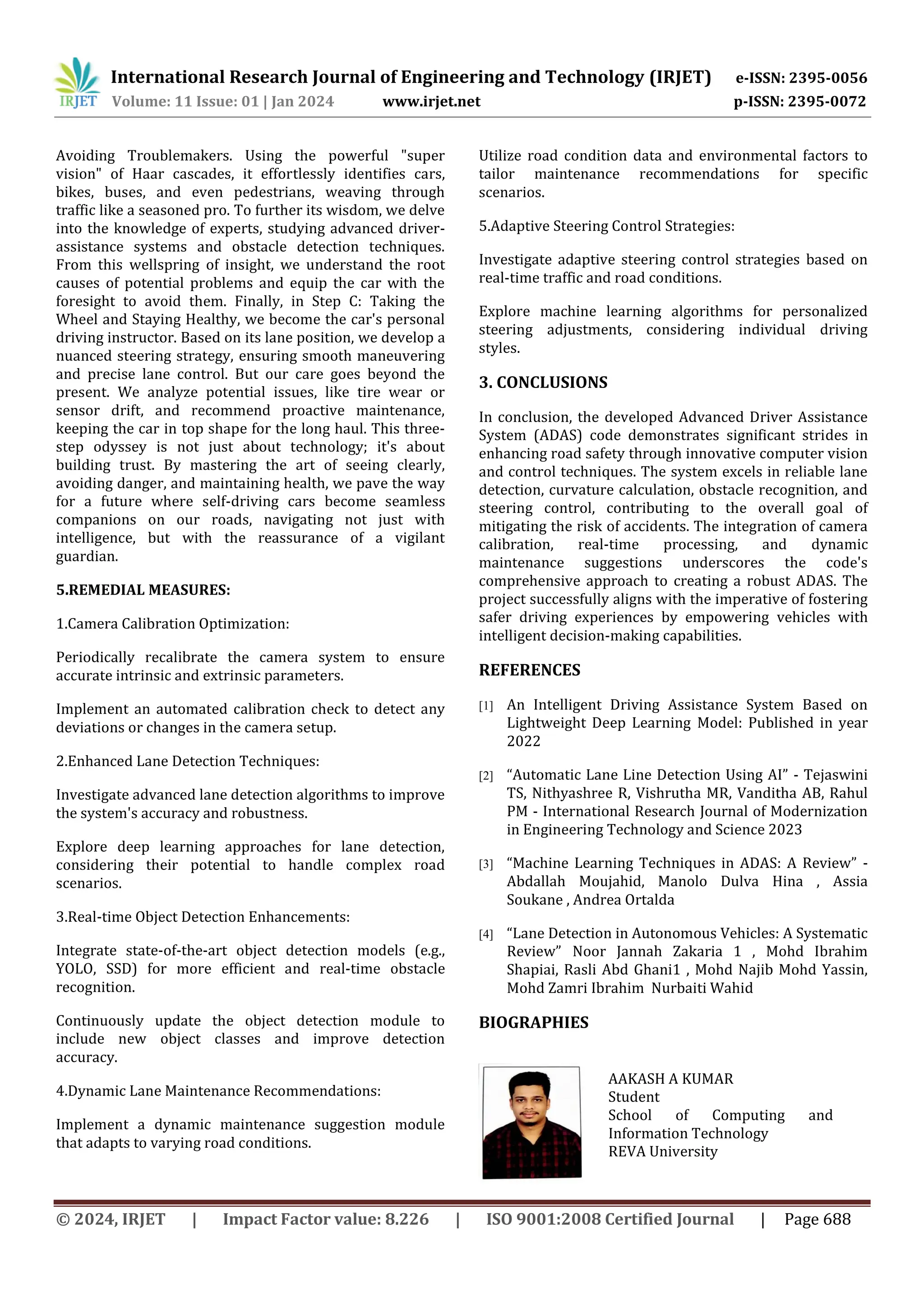 A REVIEW ON MACHINE LEARNING IN ADAS | PDF