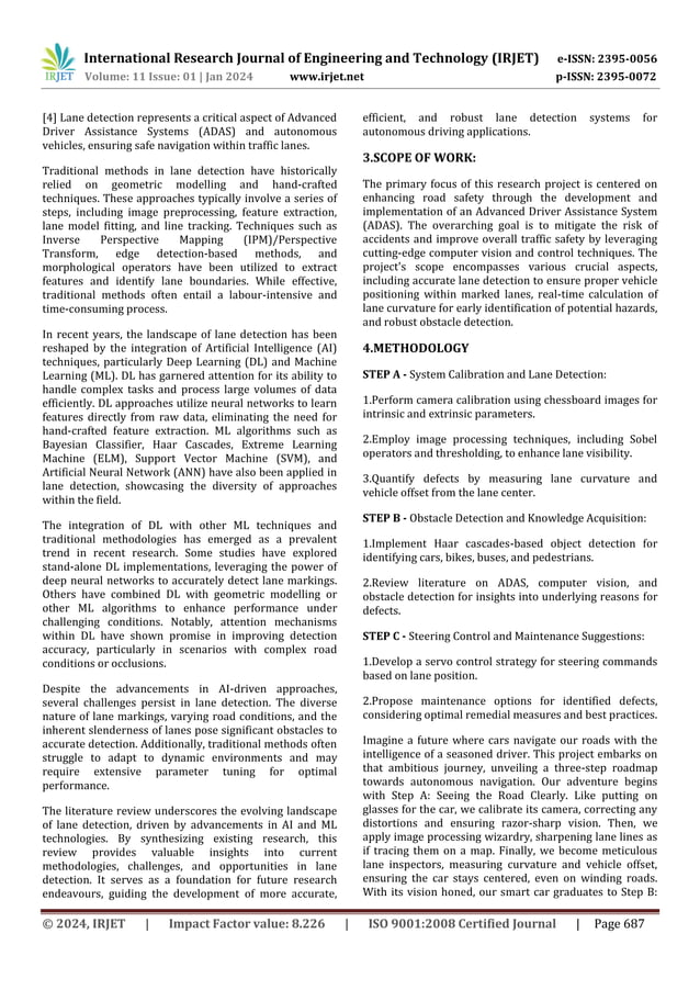 A REVIEW ON MACHINE LEARNING IN ADAS | PDF