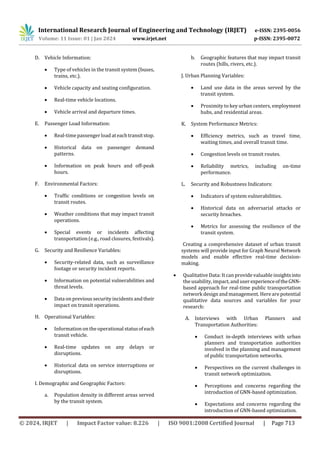 Dynamic Urban Transit Optimization: A Graph Neural Network Approach for Real-Time Public ...