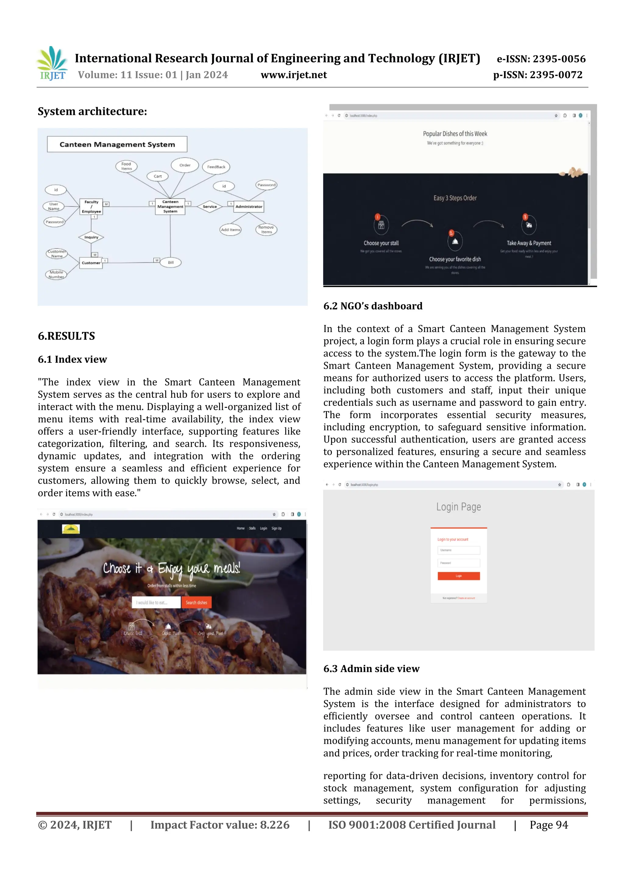 Smart Canteen Management System using Naïve Bayes Algorithm | PDF