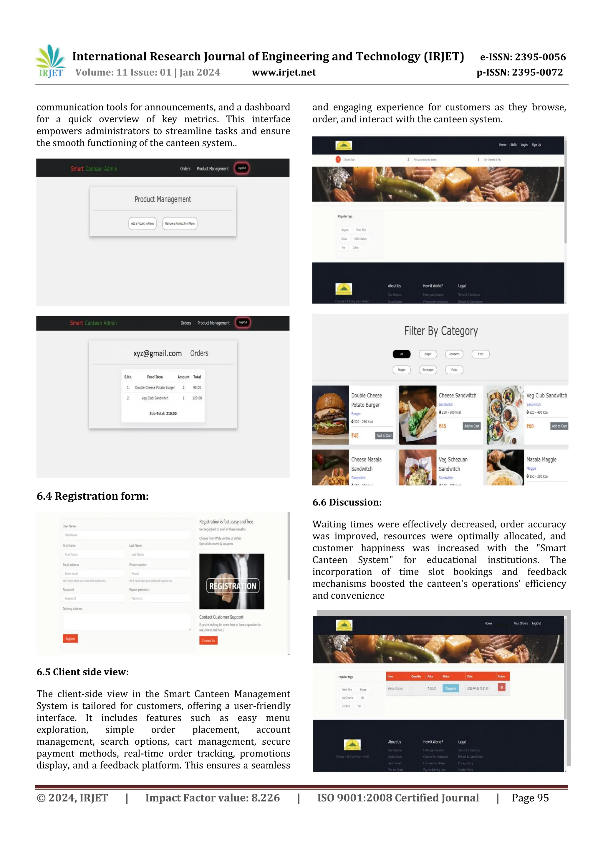 Smart Canteen Management System using Naïve Bayes Algorithm | PDF