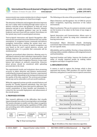 Object Detection and Localization for Visually Impaired People using CNN | PDF | Cameras and ...