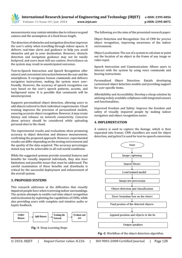 Object Detection and Localization for Visually Impaired People using CNN | PDF | Cameras and ...