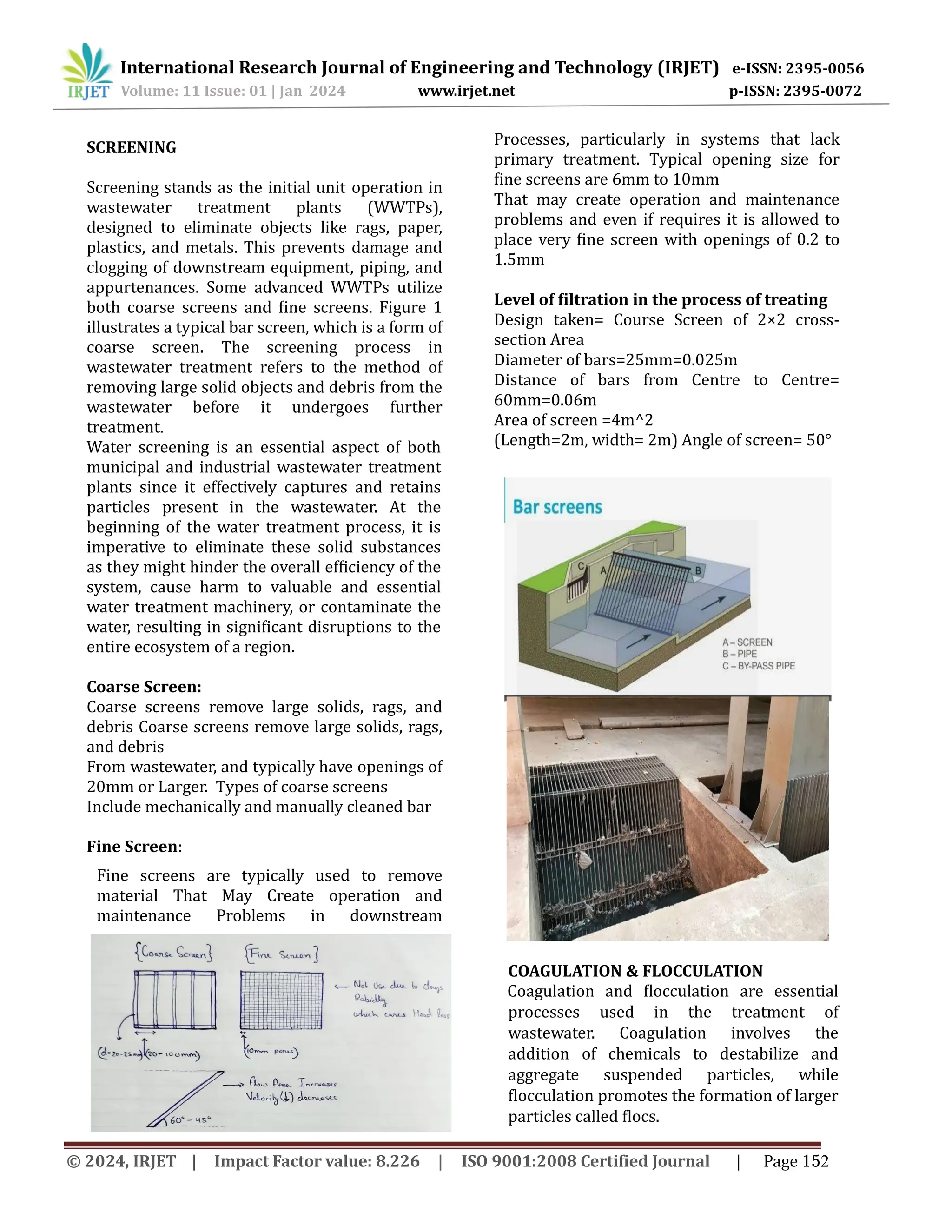 Design and Different Sections of a Waste Water Treatment Plant | PDF