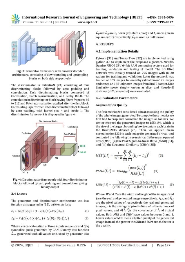 Augmentation of Multimodal 3D Magnetic Resonance Imaging using Generative Adversarial Network ...