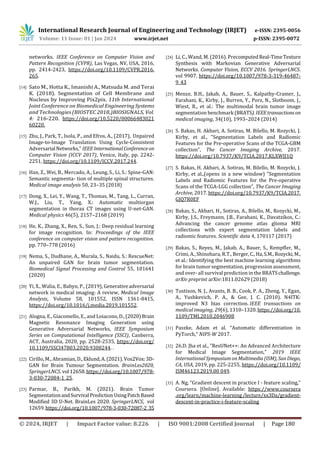 Augmentation of Multimodal 3D Magnetic Resonance Imaging using Generative Adversarial Network ...