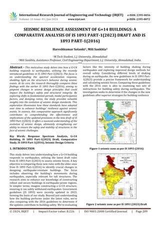 SEISMIC RESILIENCE ASSESSMENT OF G+14 BUILDINGS: A COMPARATIVE ANALYSIS OF IS 1893 PART-1(2023 ...