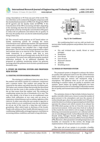 SENSOR BASED AIR QUALITY CONTROL IN AIR CONDITIONER | PDF