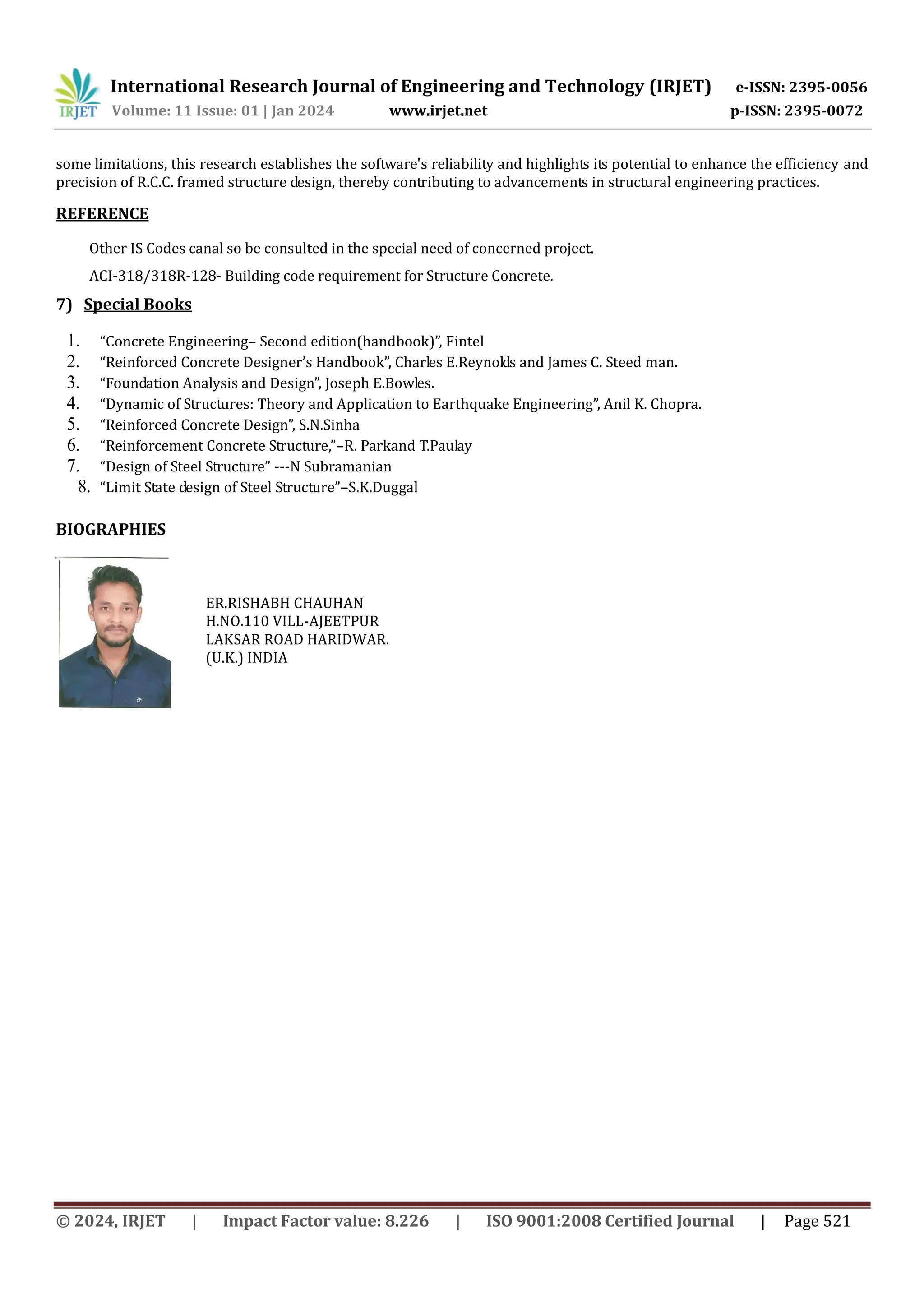 R.C.C. Framed Structure Design and Analysis Using STAAD Pro | PDF