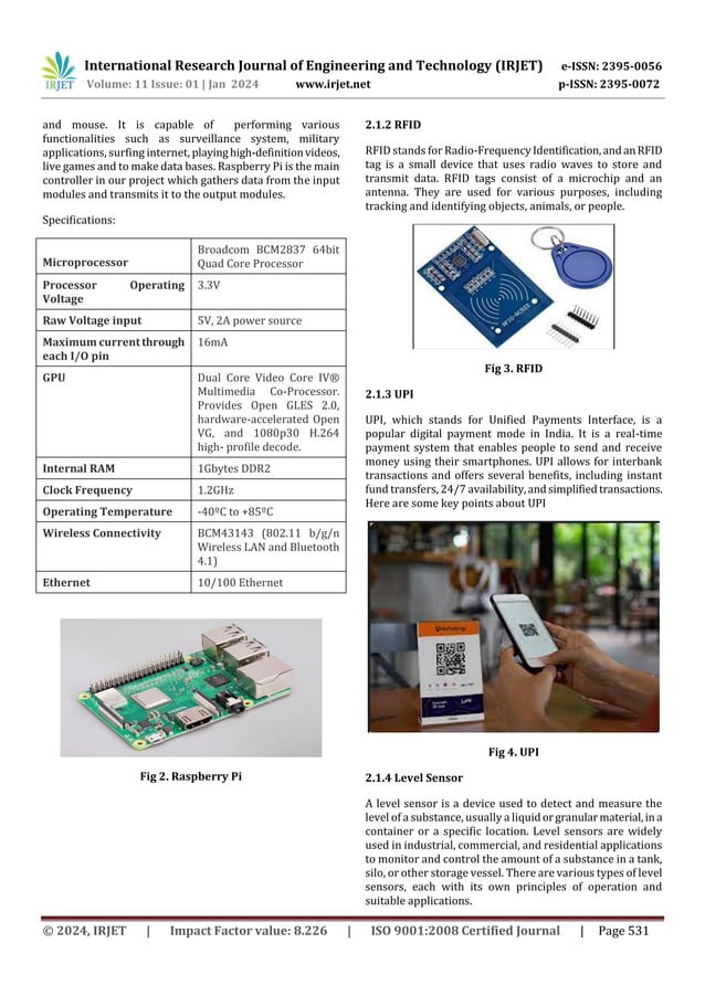 Smart Vending Machine System Using IOT | PDF | Internet of Things | Internet
