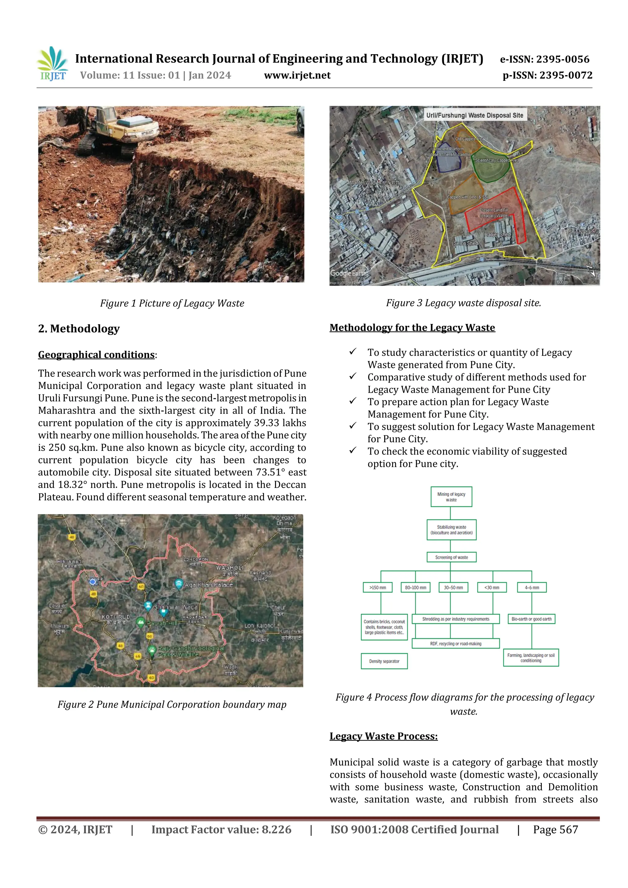 Legacy Waste Management - A Case Study of Pune City | PDF