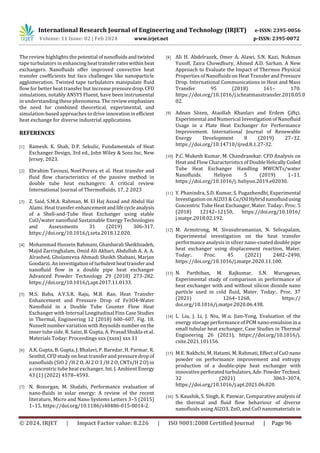 Advancements in CFD Analysis of Shell and Tube Heat Exchangers with ...