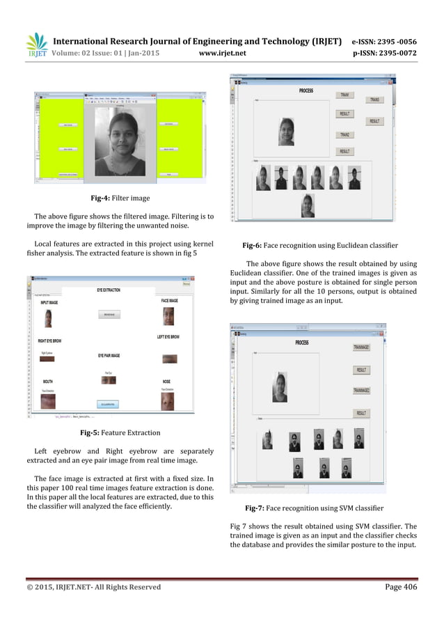 IRJET-Analysis of Face Recognition System for Different Classifier | PDF