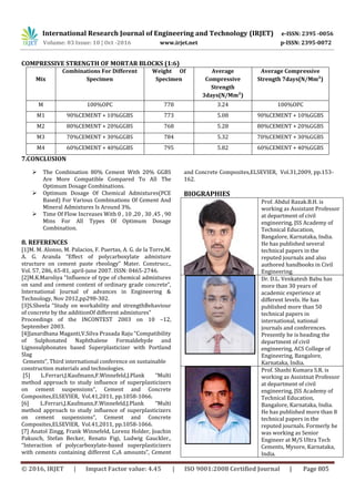 Compatibility study of slag cement with PCE based admixtures | PDF